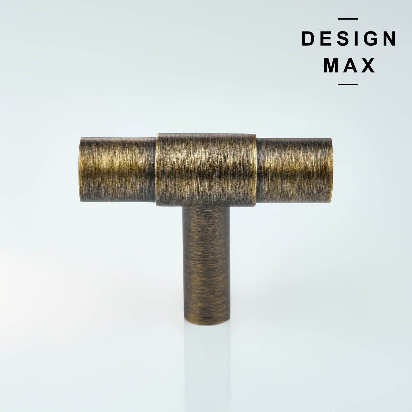 Brass Knob and Pull with Backplate – Industry Tile