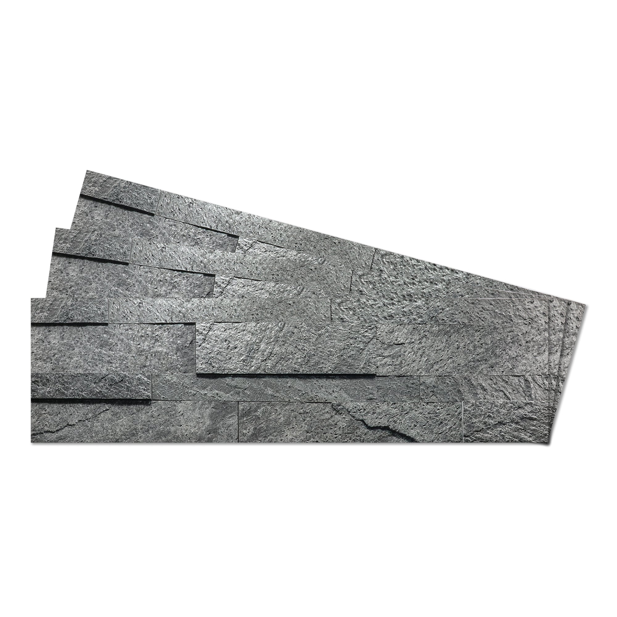 Cosmic Dust - Self-Adhesive 3D Peel & Stick Real Stacked Stone Tiles ...
