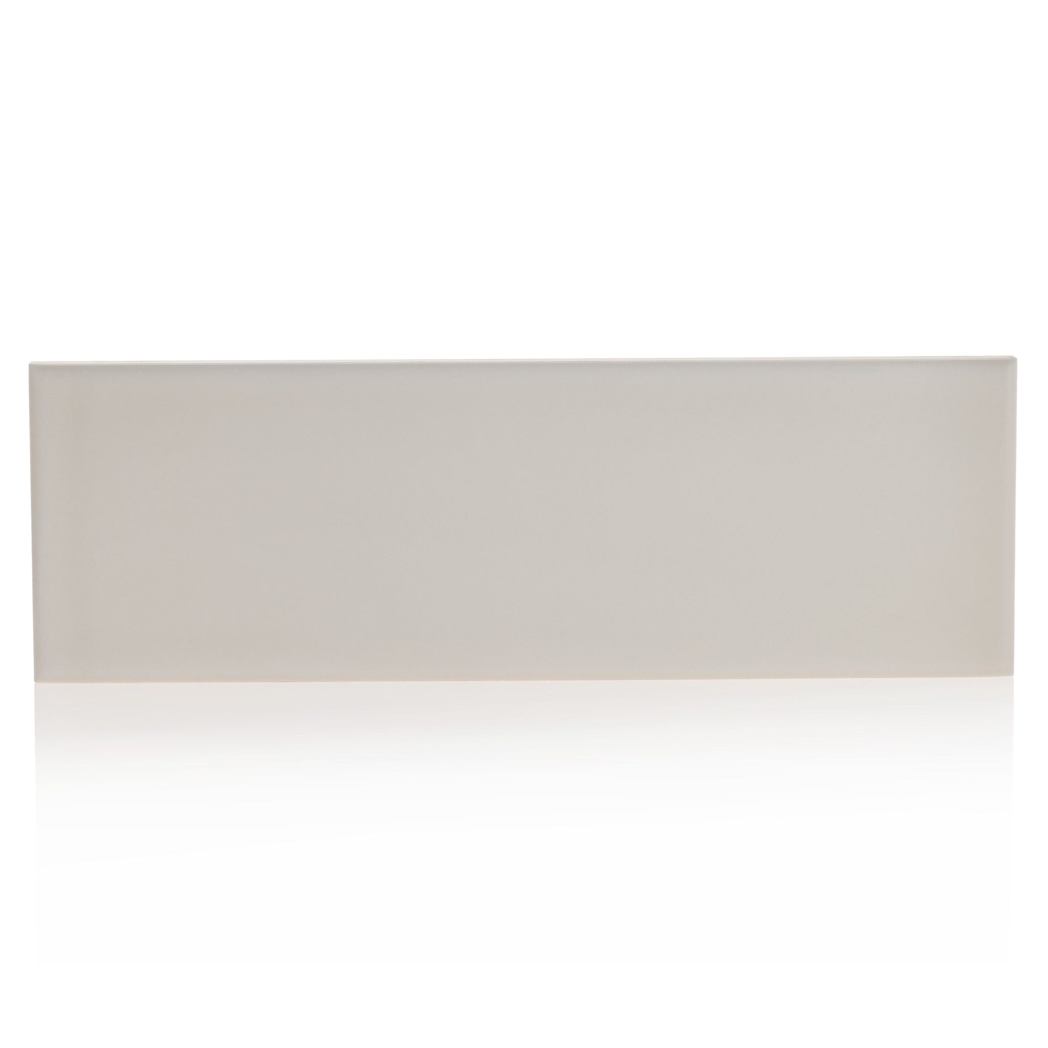 3x9 Timeless Ivory Mist ceramic gloss wall tile – Industry Tile