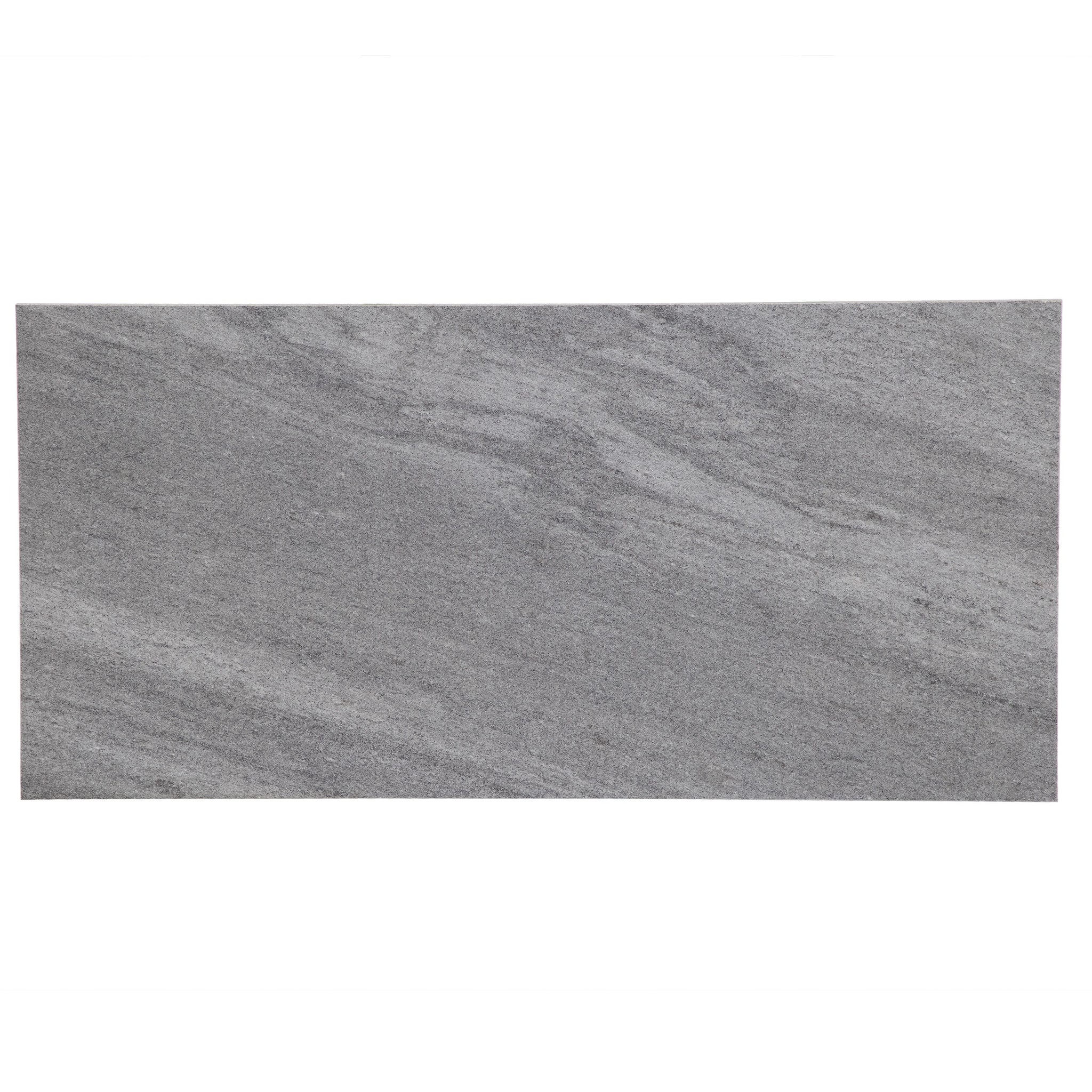 12x24 Quartzite Gray matte porcelain tile (made in USA) – Industry Tile