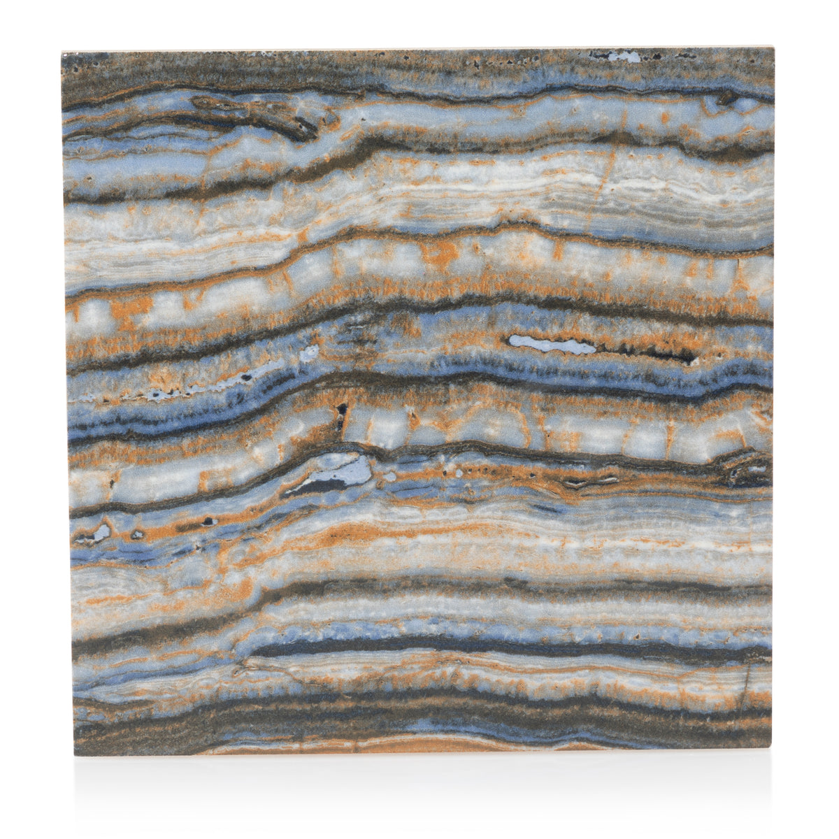 6x6 Swimming Pool Onyx Blue porcelain tile | Industry Tile
